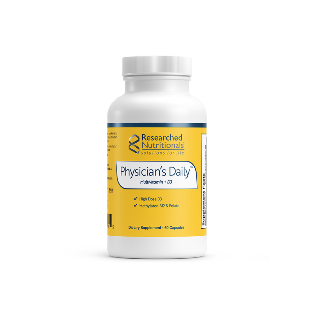 Researched Nutritionals Physician’s Daily™ + D3 | Nutrient Support ...