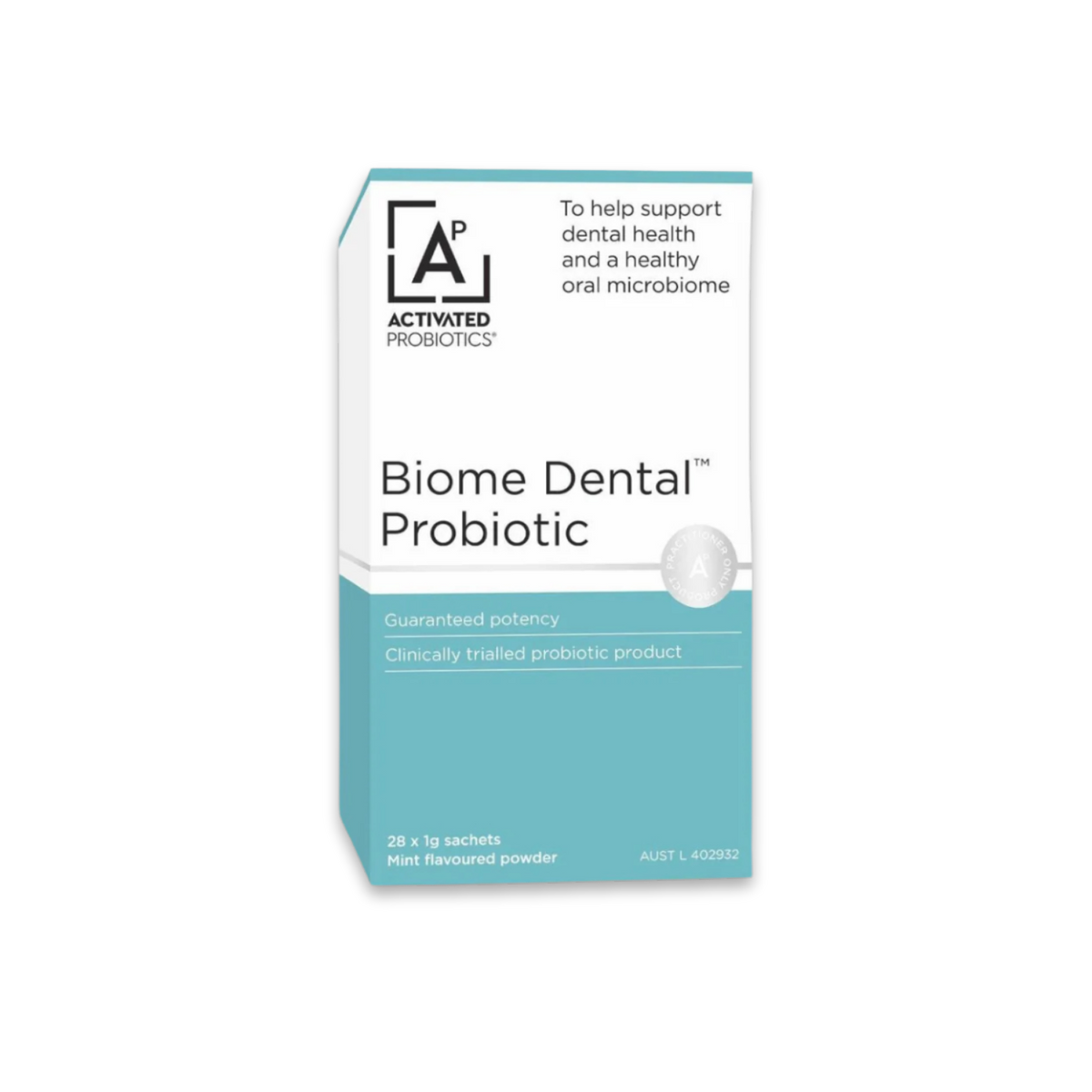 Activated Probiotics Biome Dental Mint | Oral Microbiome Support ...
