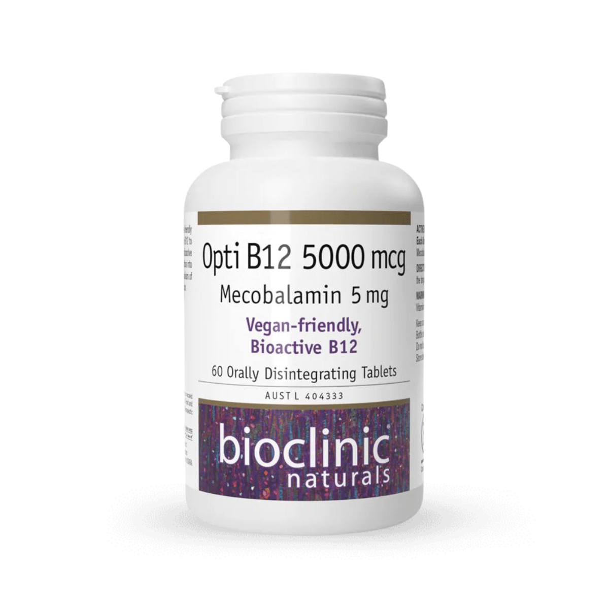 Opti B12 5000mcg Orally Disintegrating 60t | Ghama Health